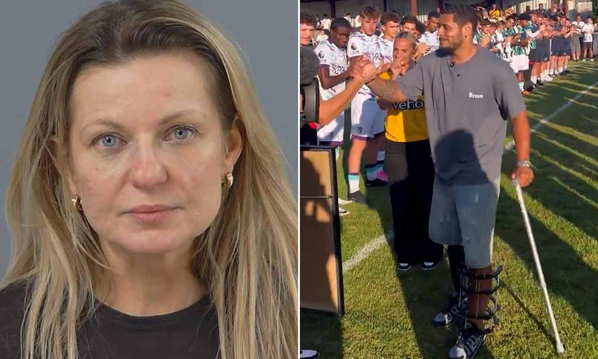 Drink driver who left footballer needing his leg amputated is jailed ...