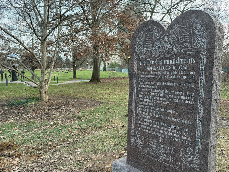 Texas defends law requiring schools to post Ten Commandments
