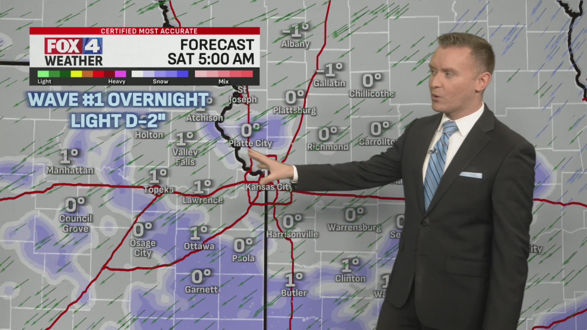 Friday afternoon forecast