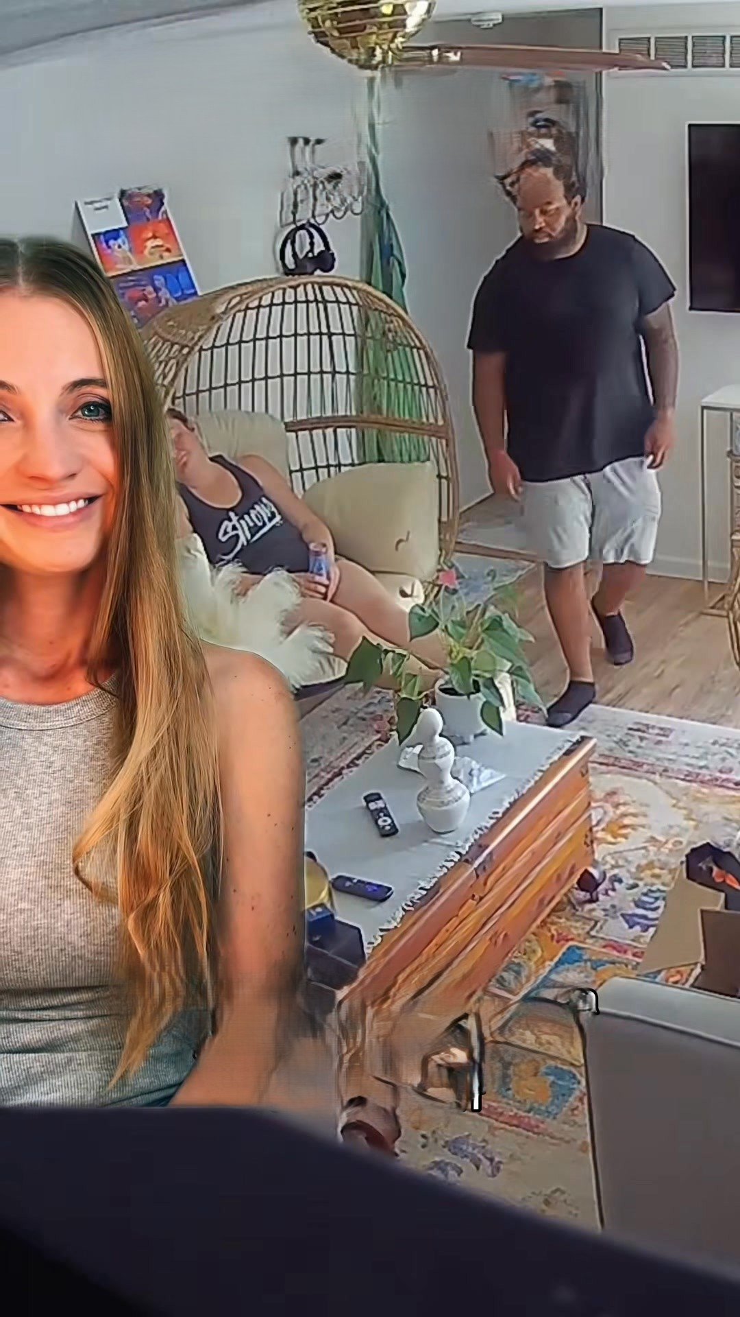 Husband shows how he really feels about his wife!