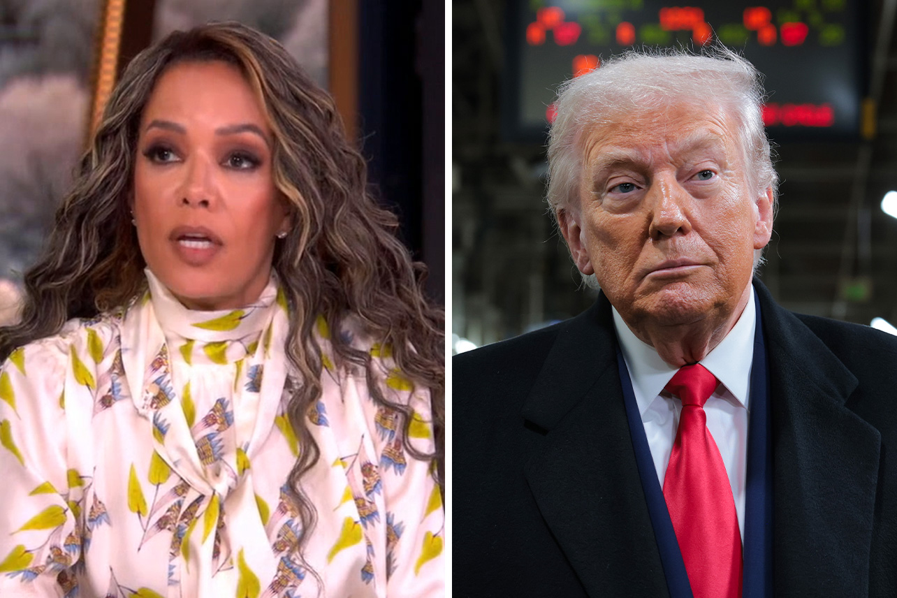 The View's Sunny Hostin accuses Trump of using the presidency to avoid ...