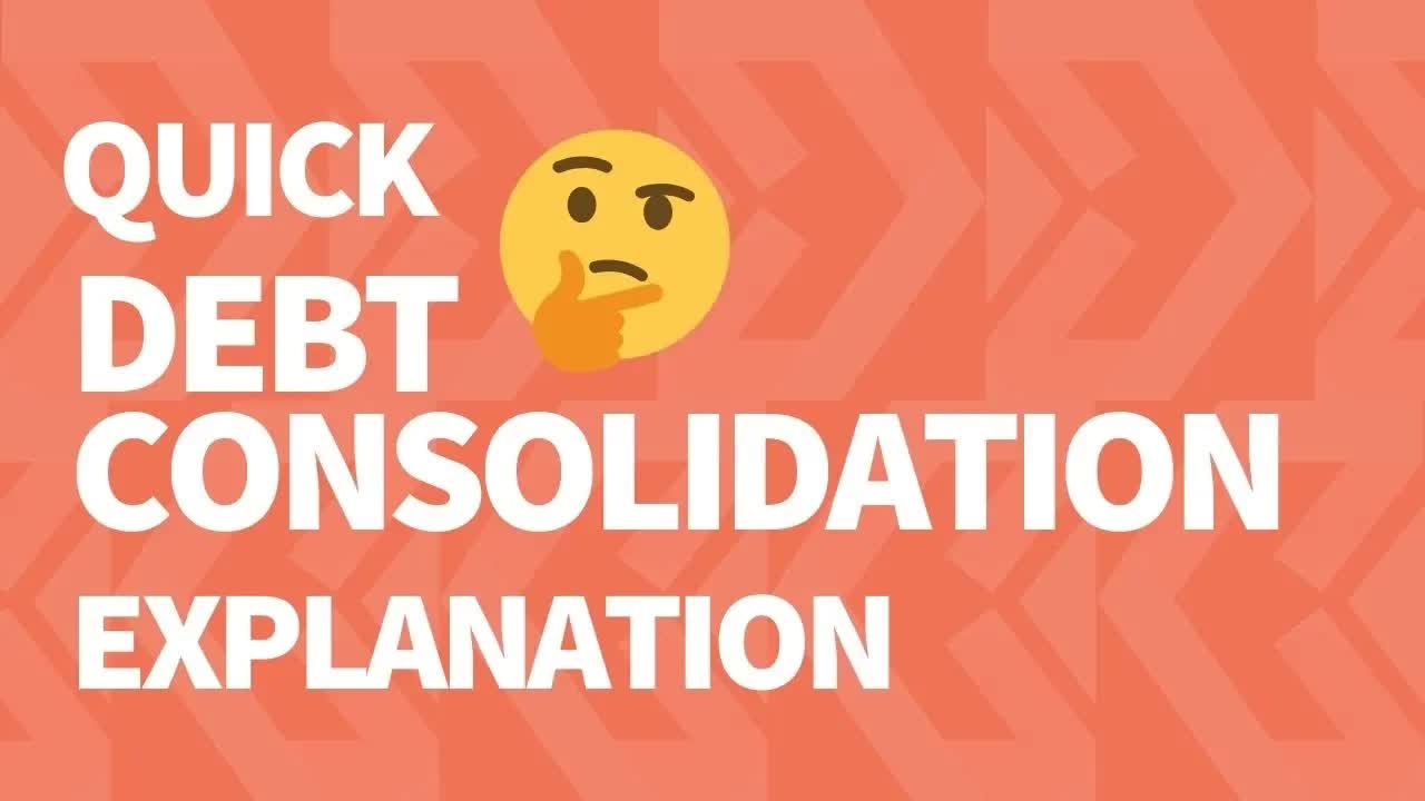 Debt consolidation explained