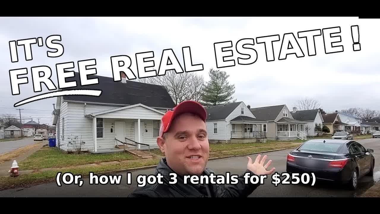 Real estate investing with no money - How I bought 3 rentals for only $250!