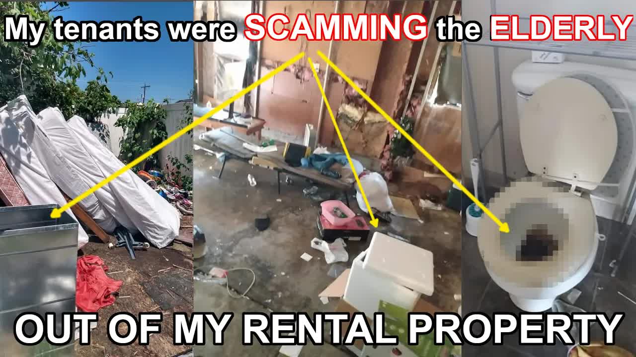 Tenants were scamming the elderly in my rental property!