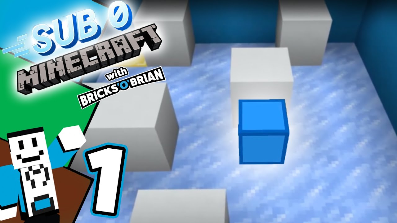 Sub Zero Minecraft map showcase with Bricks 'O' Brian