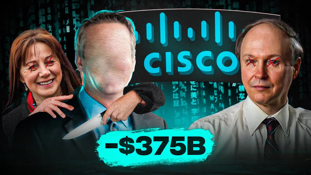 Cisco's founders stole from Stanford. Ended up losing everything.
