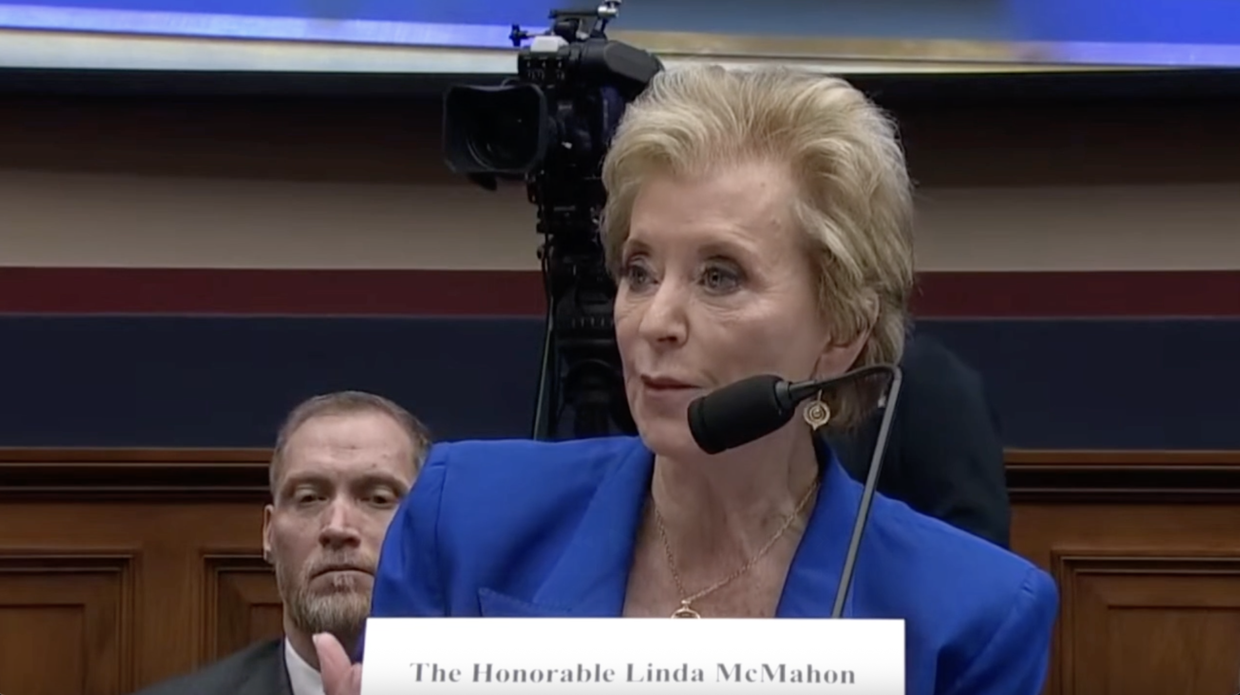 'A choice': Linda McMahon displays her pettiness, reveals Trump's plan ...