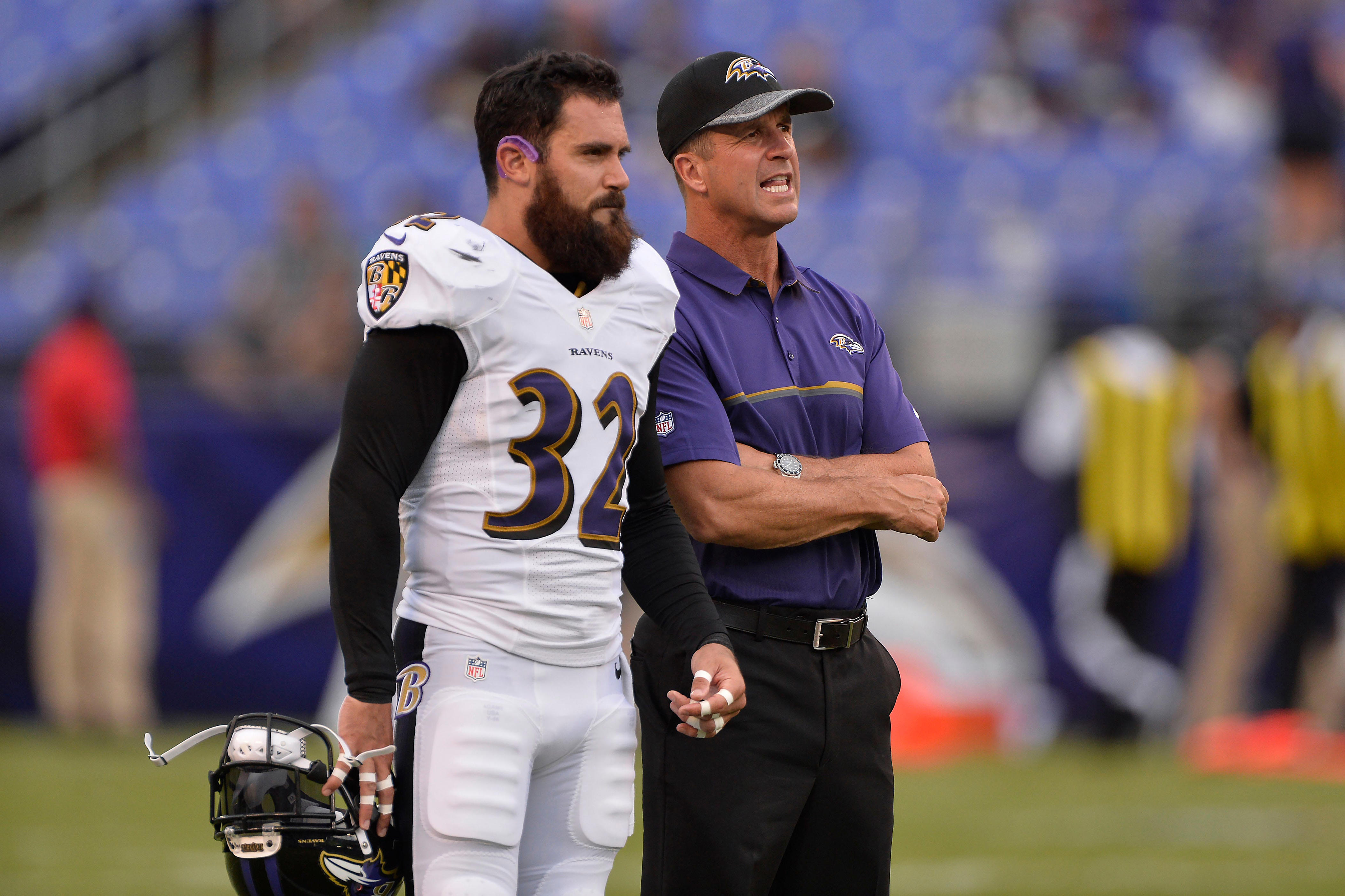 Eric Weddle breaks down Giants coach John Harbaugh’s greatest attribute
