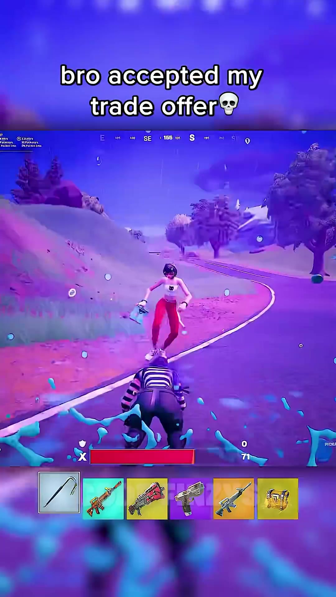 Bro traded his life 😭