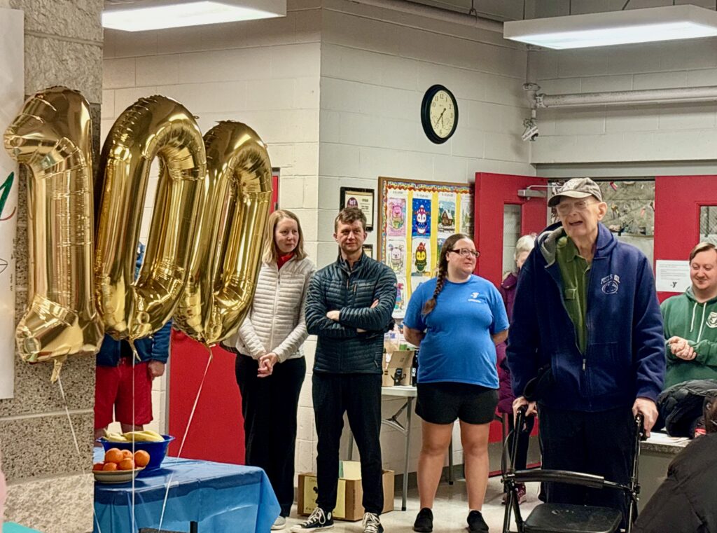 State College YMCA celebrates longtime swimmer’s 100th birthday