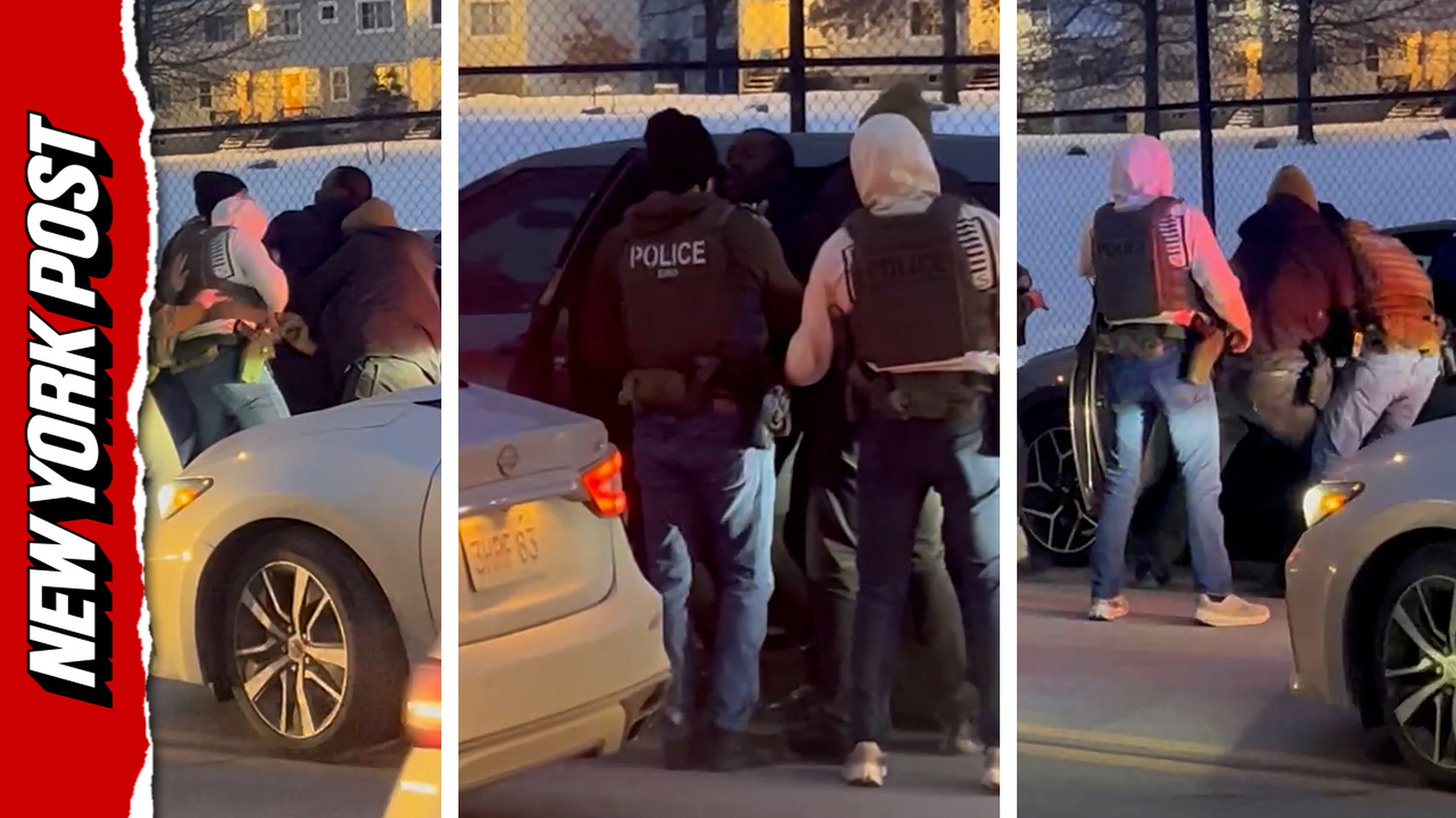 'I'm a corrections officer!': Chaotic moment ICE detains Maine law ...