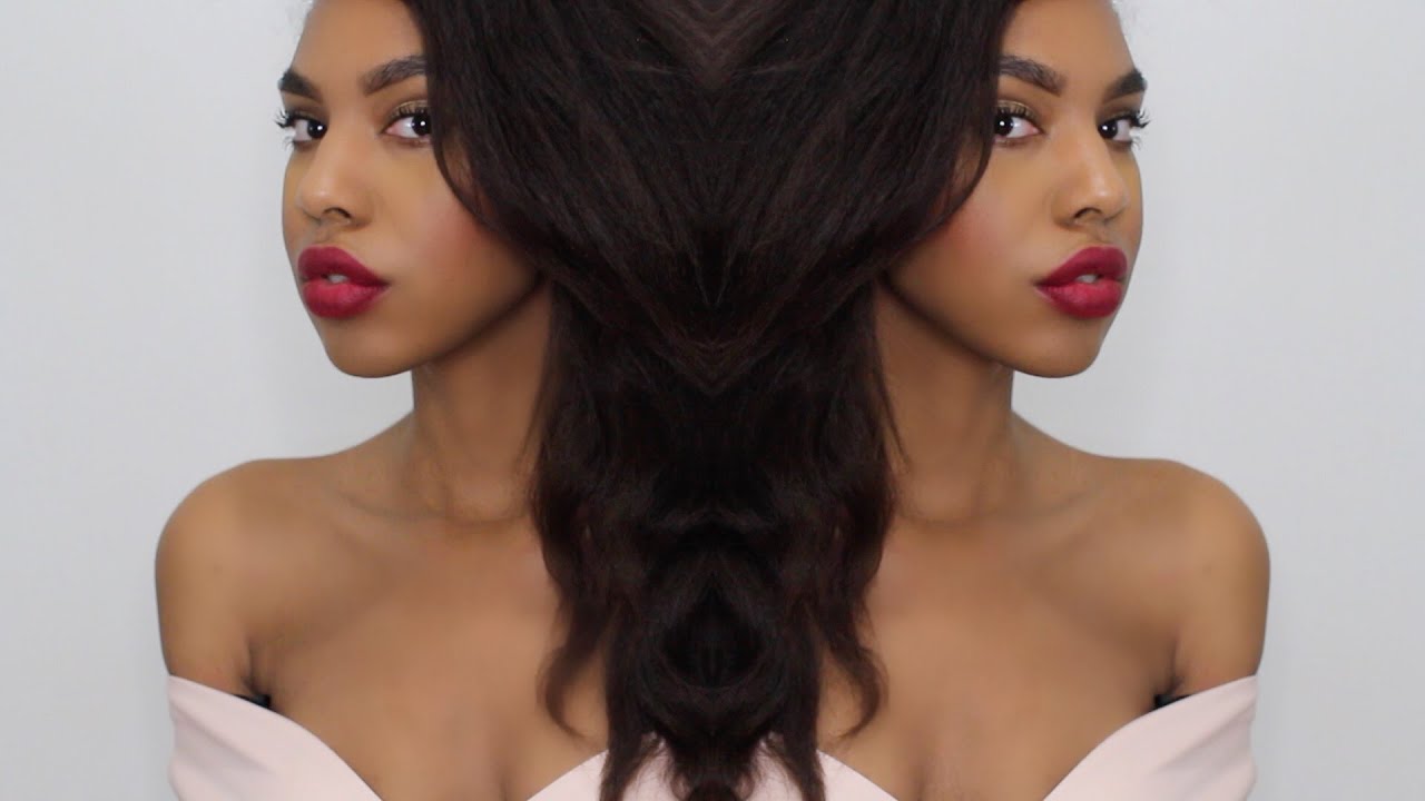 Zendaya inspired glam makeup & hair tutorial | Bold celebrity look ...