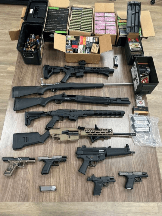 1 arrested by Kern County probation officers for gun, ammo possession