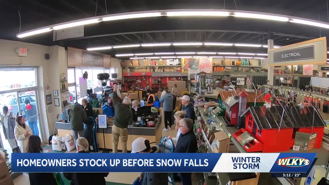 Louisville hardware stores help customers get prepared ahead of winter ...