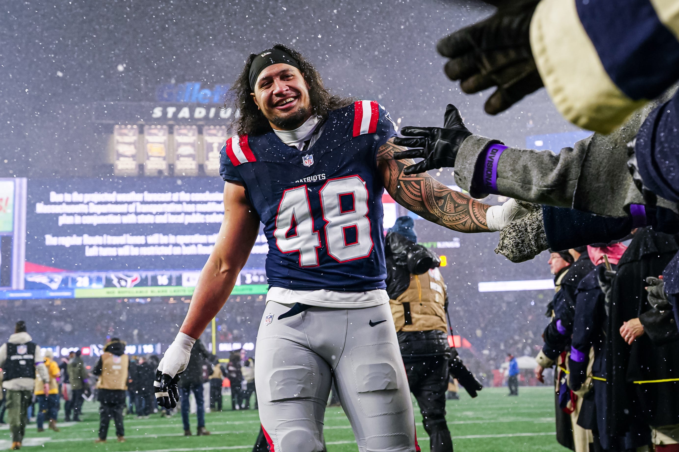 The odds in Sunday's Patriots-Broncos game have changed. What are they?