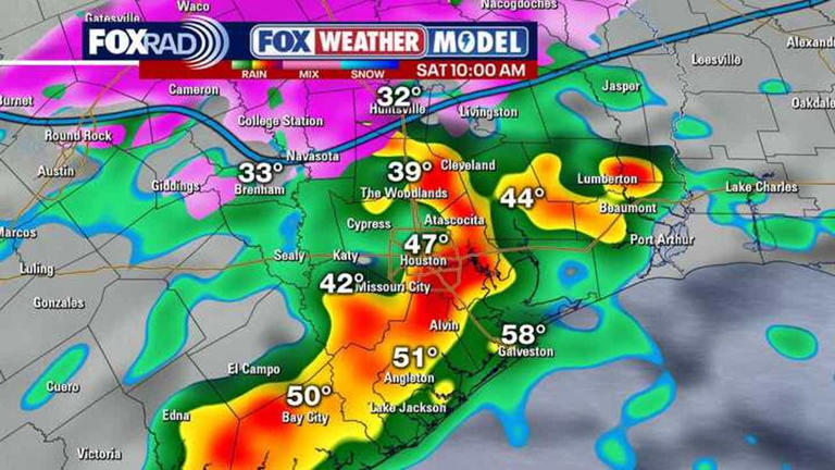 Houston weather: Latest on weekend winter storm