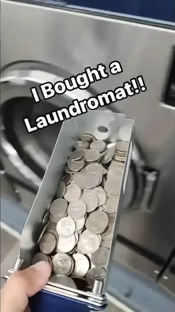 Laundromat income: counting the quarters!