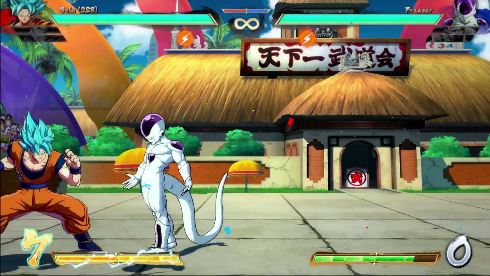 Goku Blue flash kick loops | Dragon Ball FighterZ