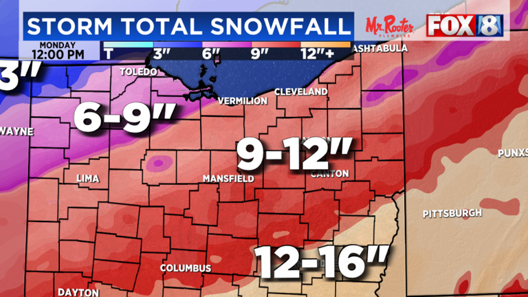 Weekend storm forecast: Latest on snow, cold