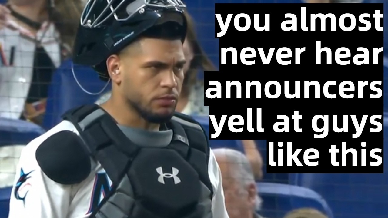 We just heard an announcer get so angry at a player he yelled at him on air