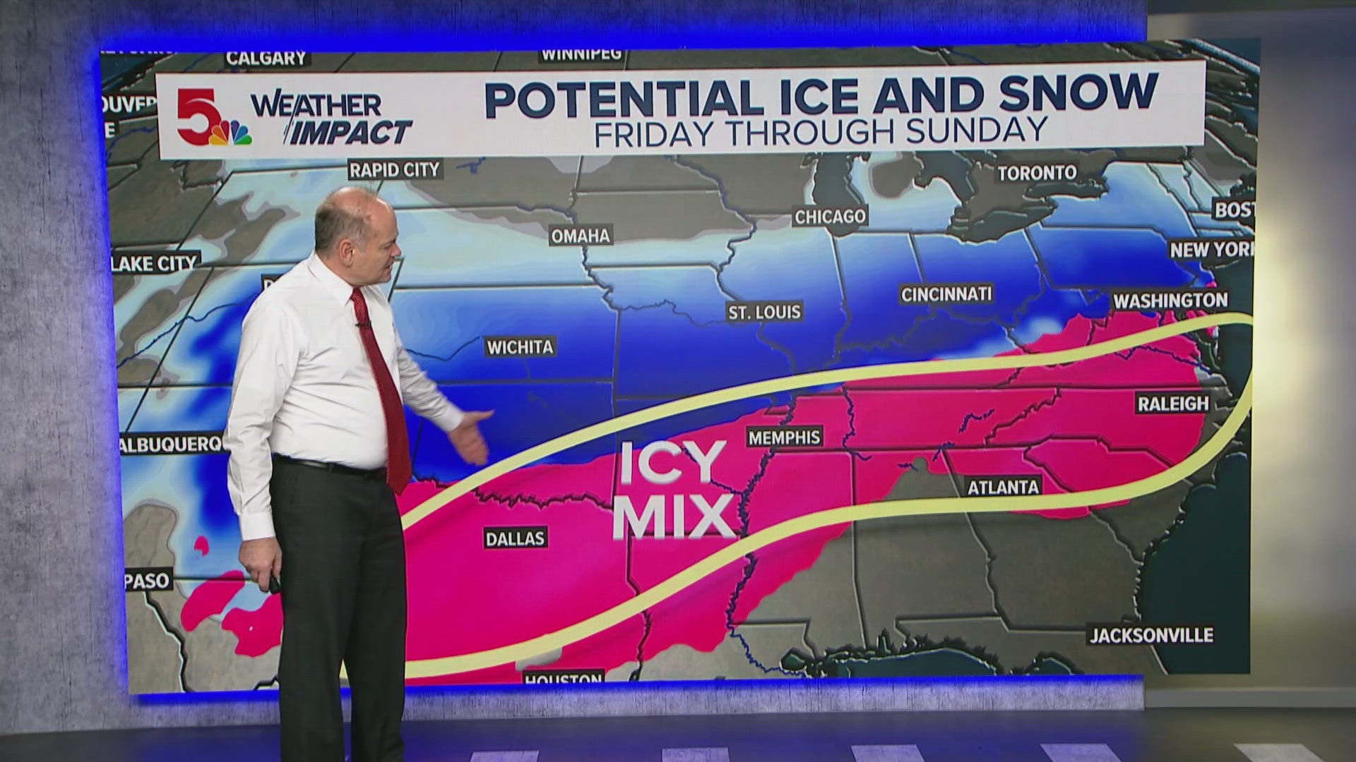 St. Louis winter storm: Snowfall total, timeline updates