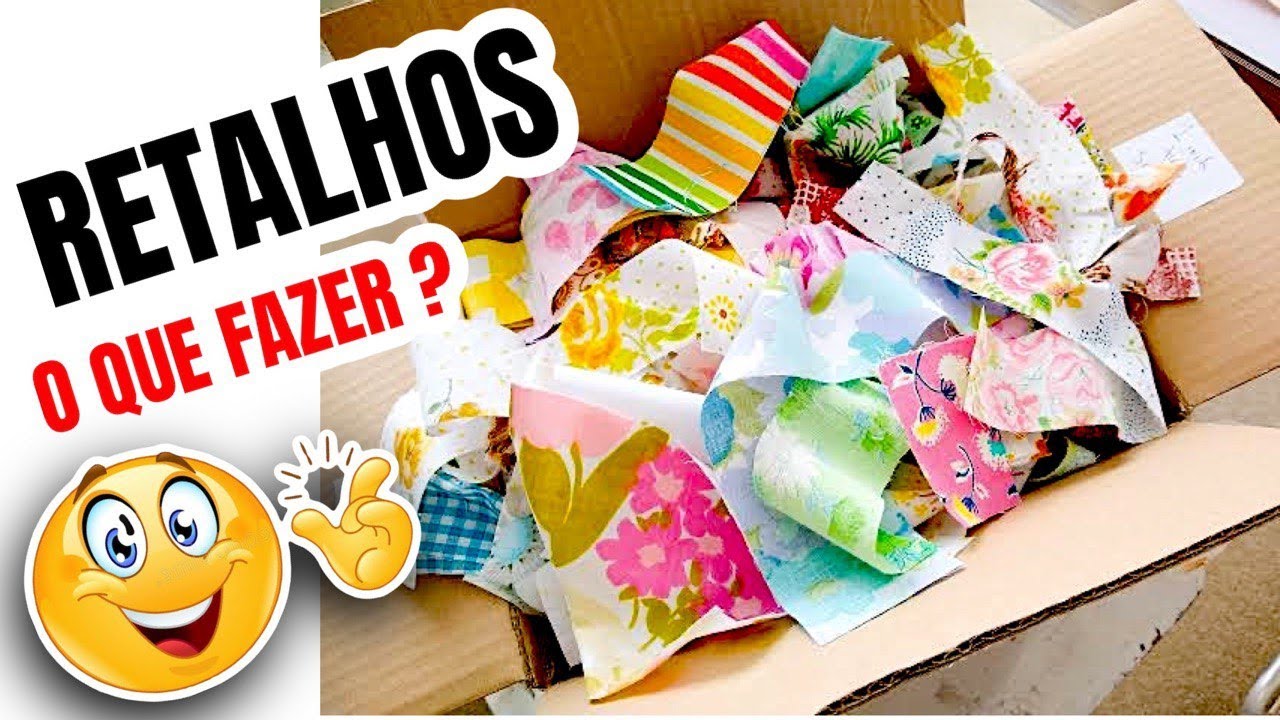 3 ideias incríveis para fazer com retalhos de tecido | Show de artesanato