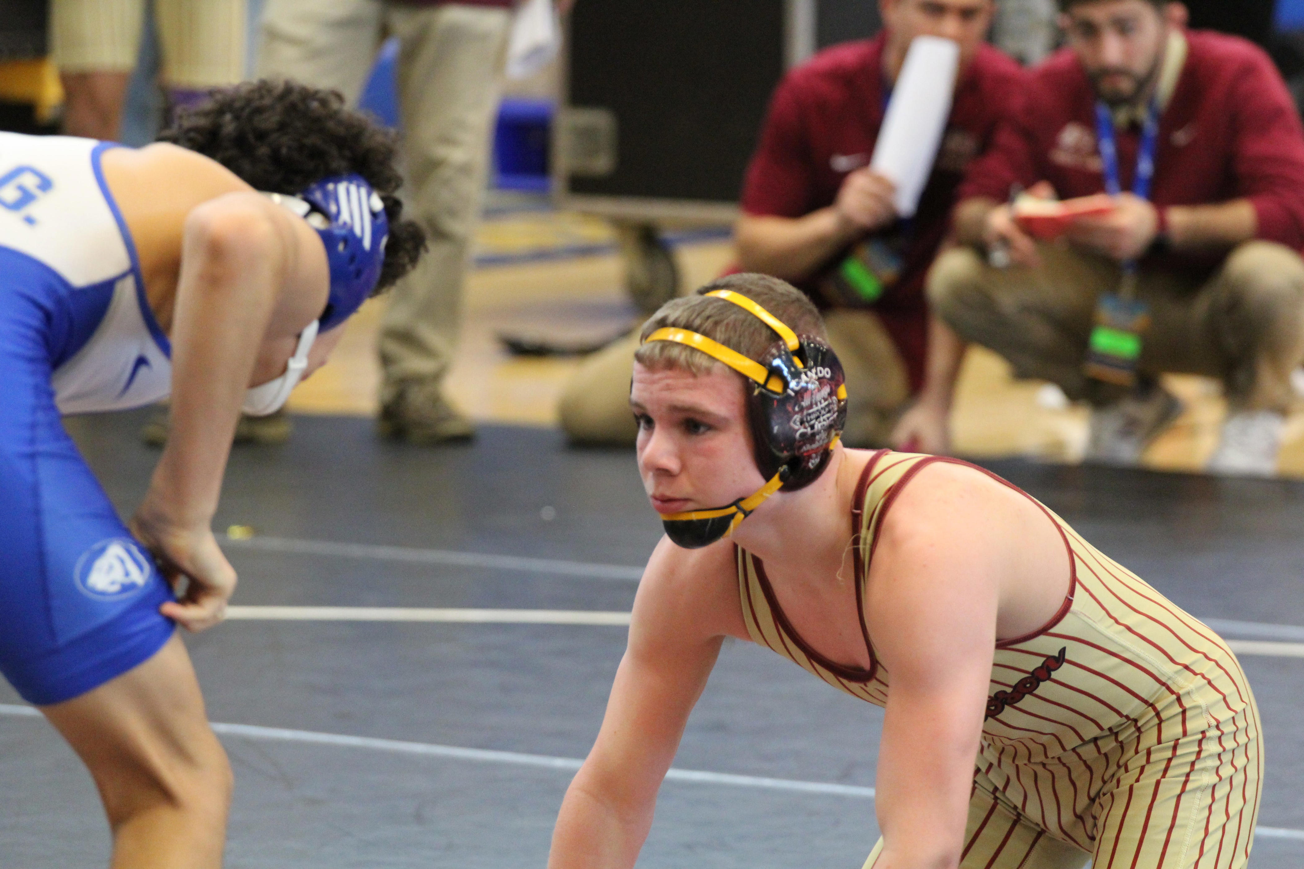 Lake Gibson wrestling wins seventh duals regional finals