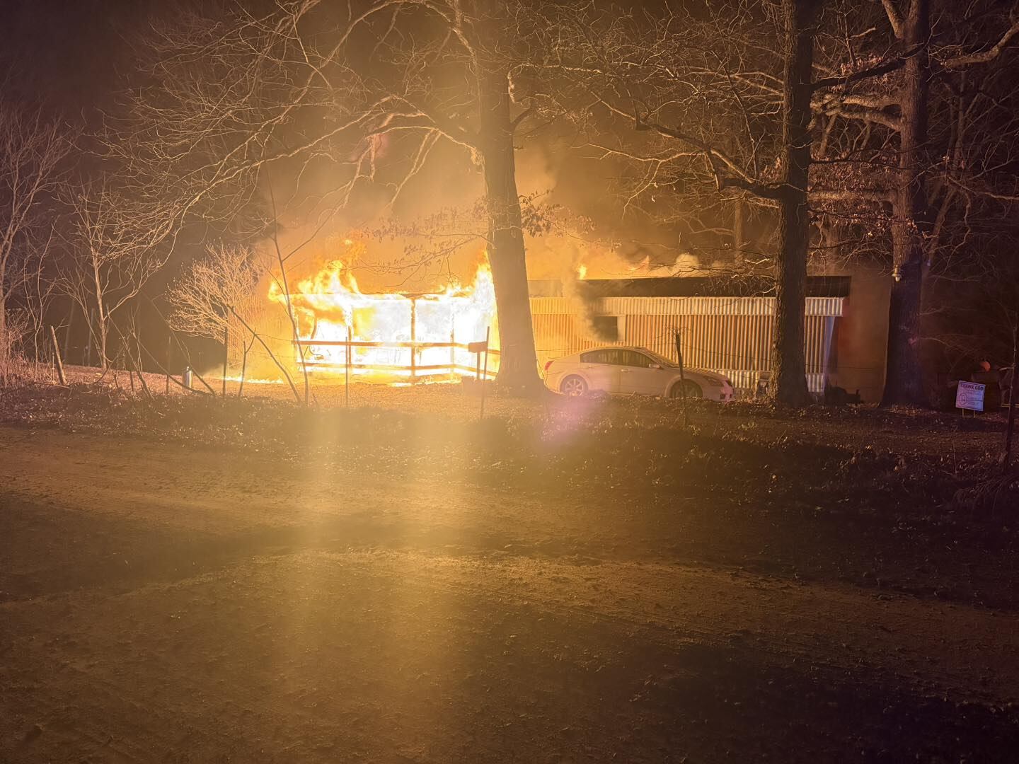 Two injured escaping house fire in Lawrence County