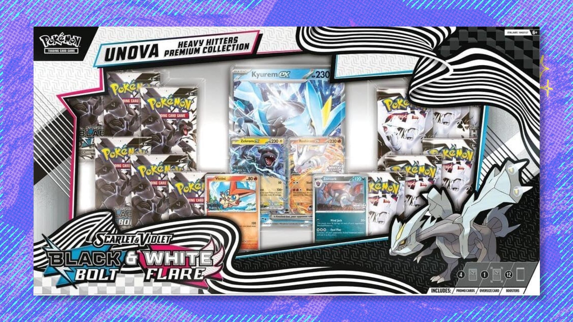 The Pokémon TCG Unova Heavy Hitters Premium Collection is $25 off at Amazon