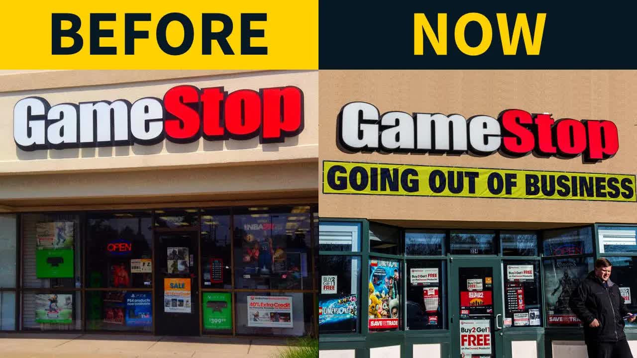 What happened to GameStop? | The rise and fall of GameStop