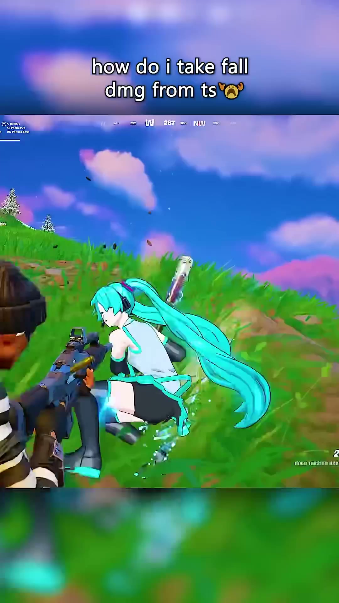 Hatsune Miku smashed me off