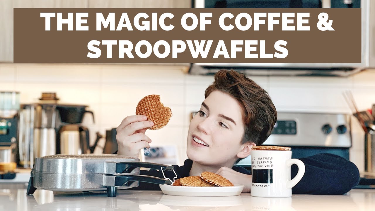 How to make espresso caramel stroopwafels at home | Dutch cookie recipe ...
