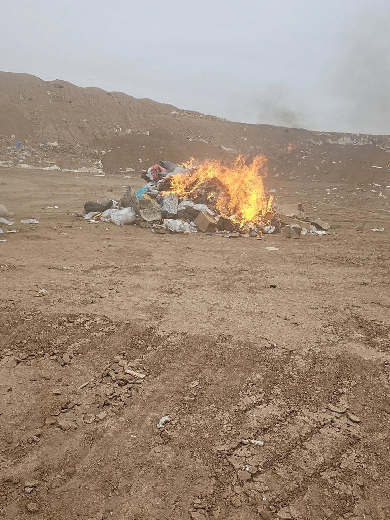Altus issues safety reminder after landfill fire caused by hot ashes