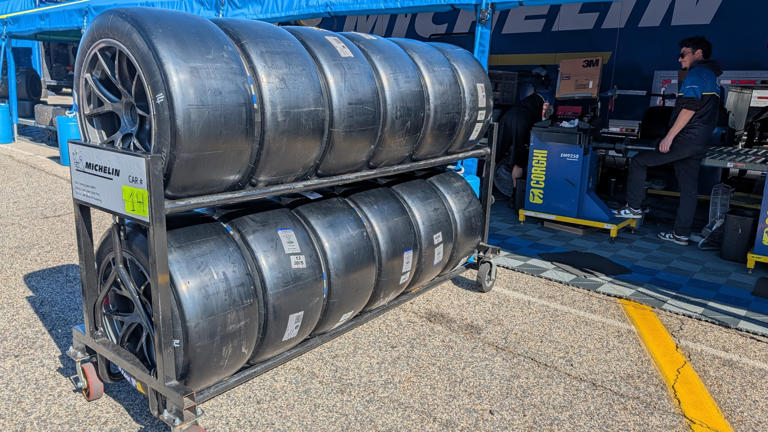 Here’s what goes into Michelin’s endurance racing tires
