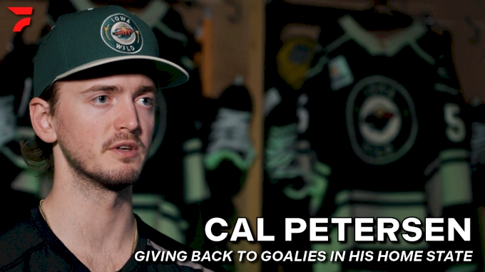 Iowa native Cal Petersen giving back to goalies in his home state