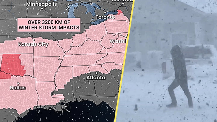 Snow from Mexico to Toronto? Ontario braces for a big snowstorm