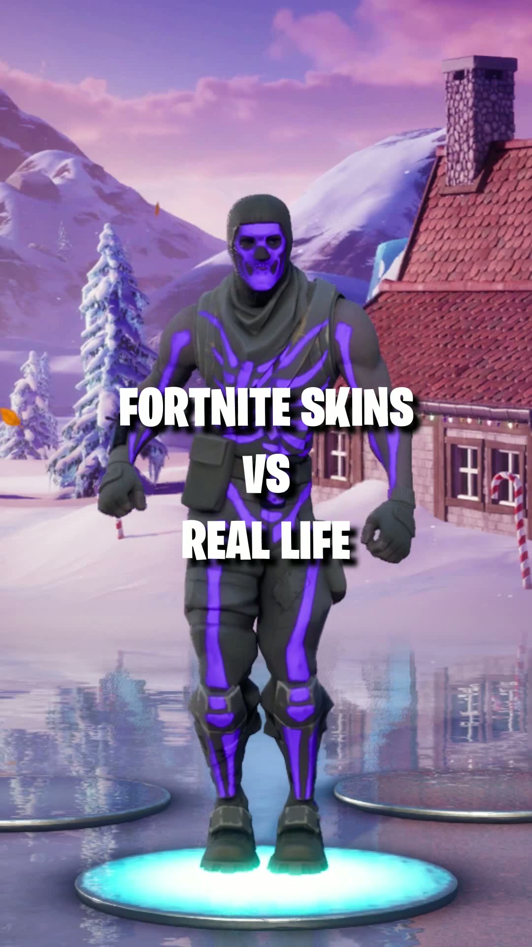 Fortnite skins vs real life! 😳🤯 #shorts
