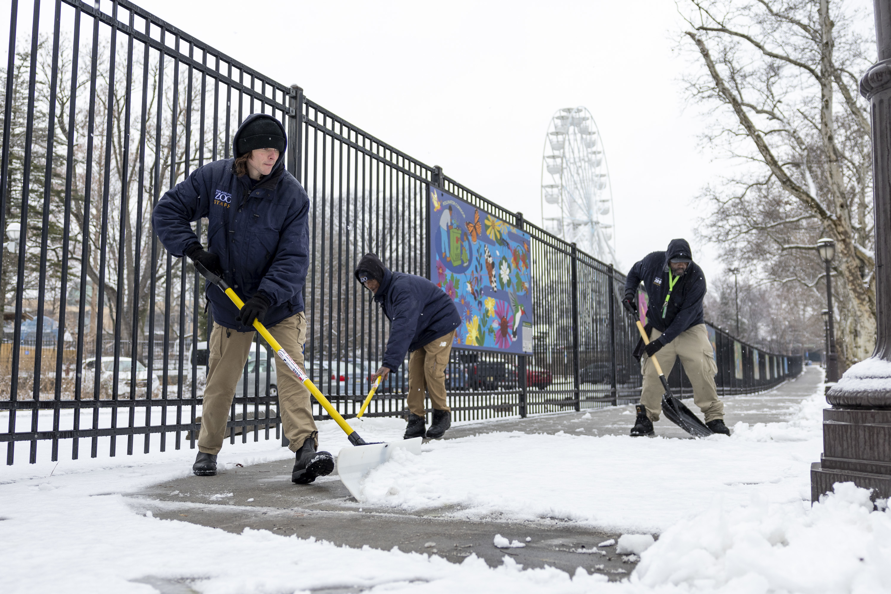 Philly snow updates: More ice, less snow in latest forecast; Philly ...