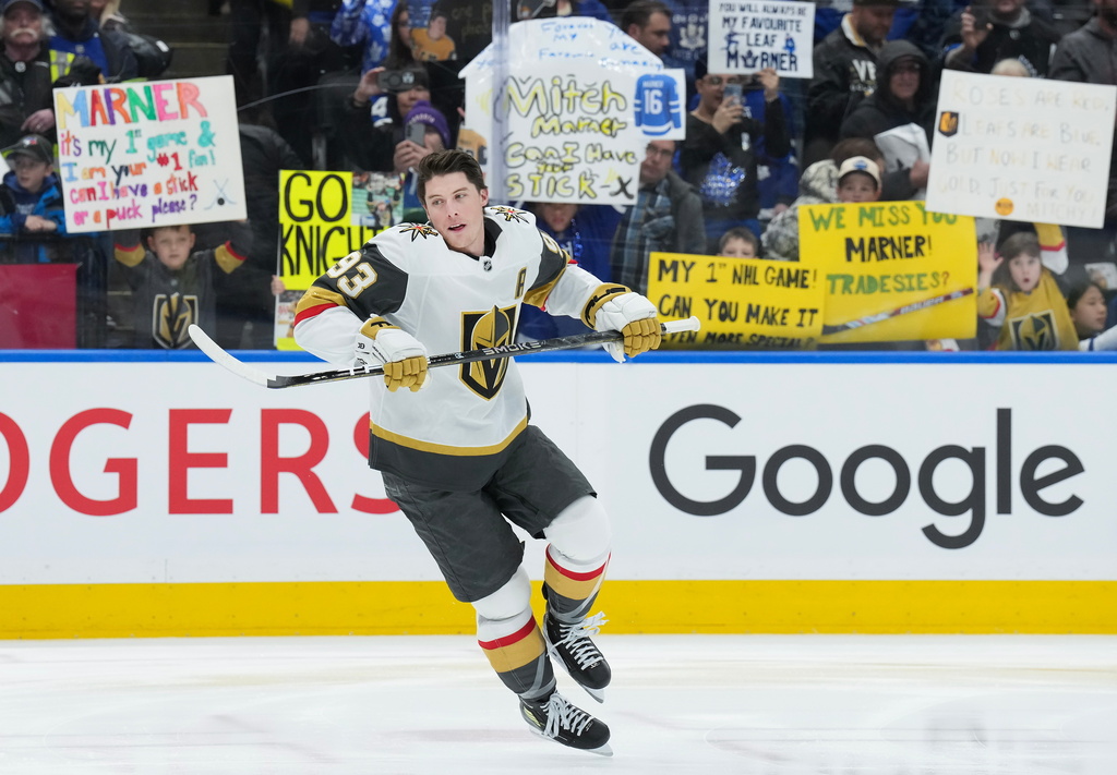 Mitch Marner gets chilly and loud reception in his Toronto return with ...