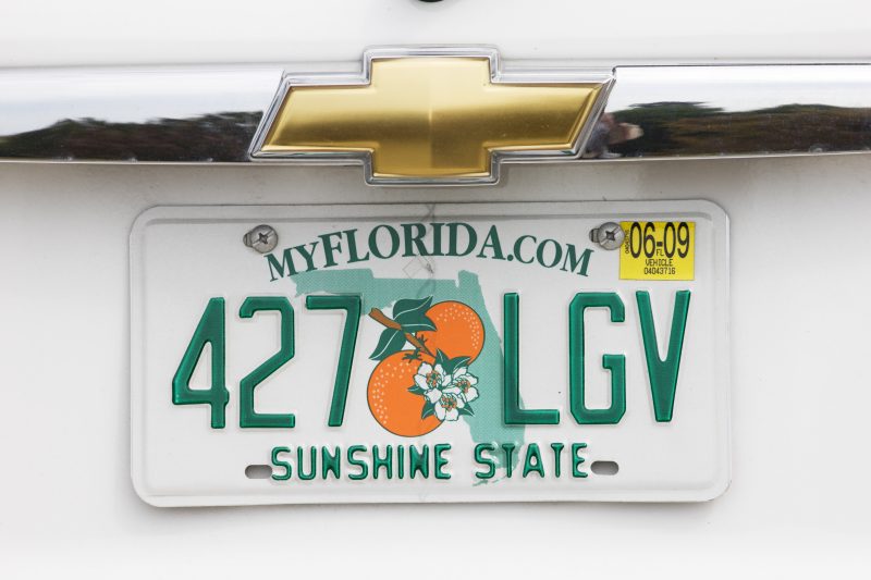 Florida House passes bill to get rid of yellow license plate ...