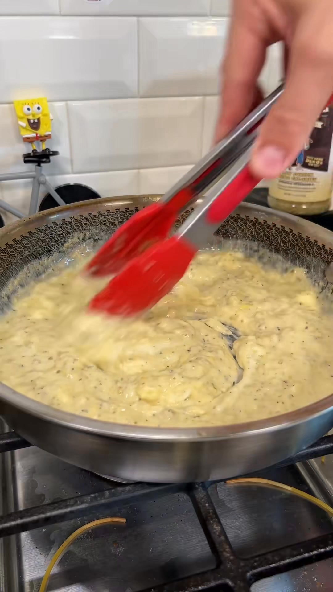 Extra cheesy carbonara recipe