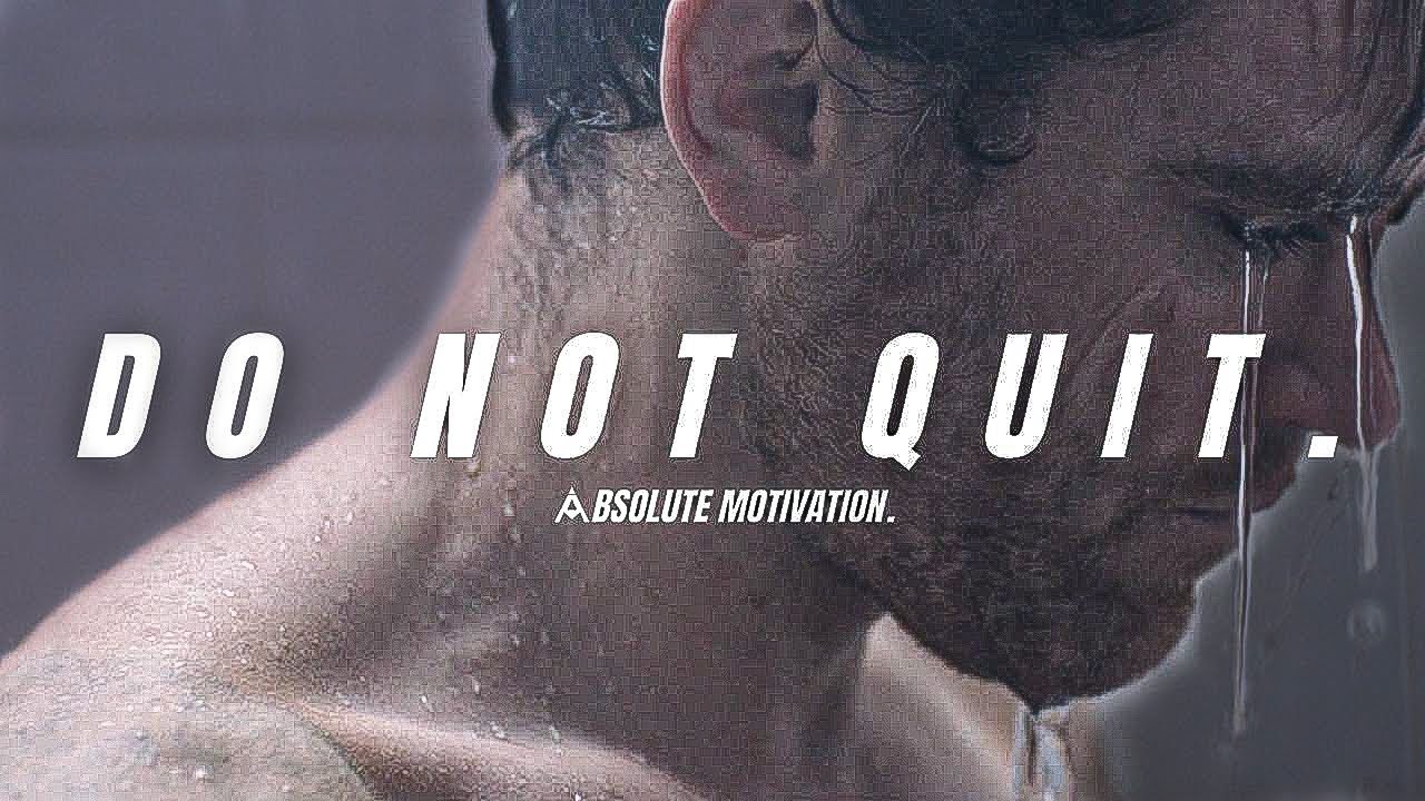 A motivational speech encouraging perseverance, emphasizing that pain ...