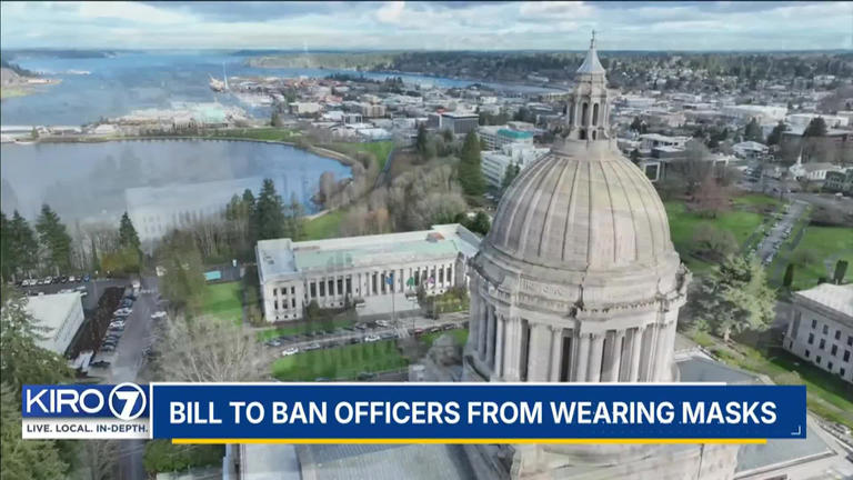 Washington lawmakers move forward on bill banning masked law enforcement