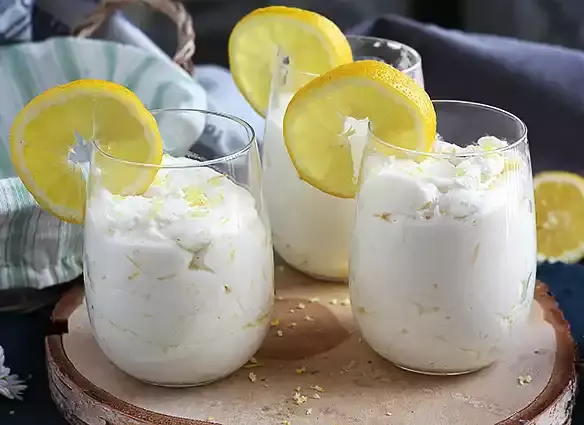 Mousse de limón fácil
