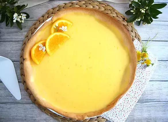Orange tart