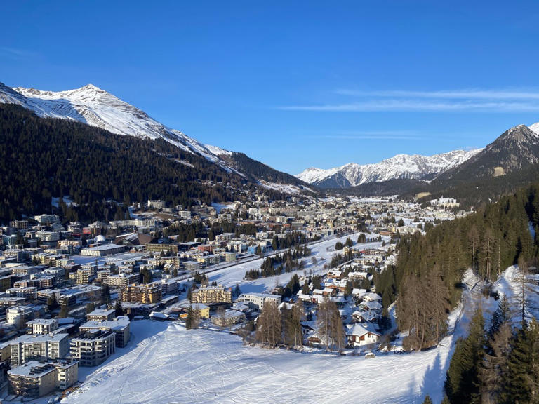 Billionaire scion George Soros slums it in business class after Davos