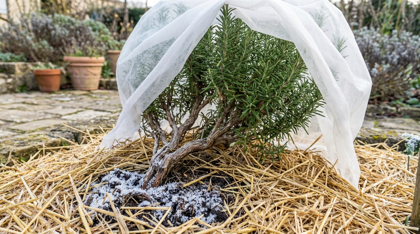 Romarin en pot ou au jardin : cette erreur d’hivernage le fait mourir ...