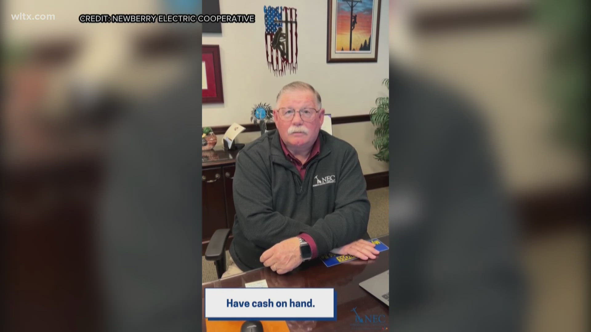 Electric company urges prep ahead of ice storm