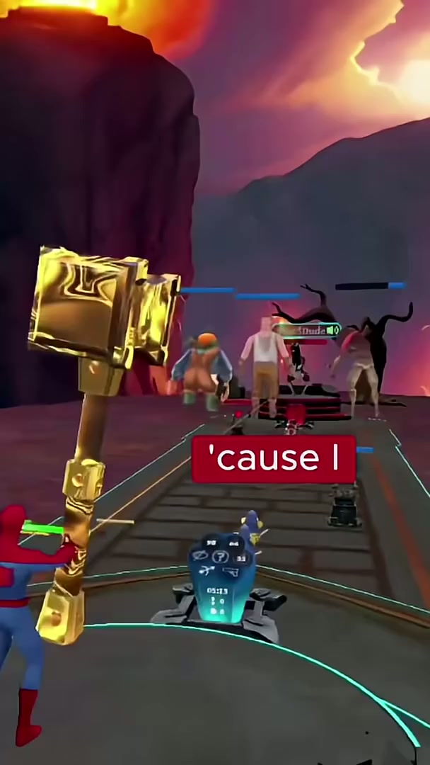 Bro's taking this game too seriously (game: War of Wizards) #vrgame # ...