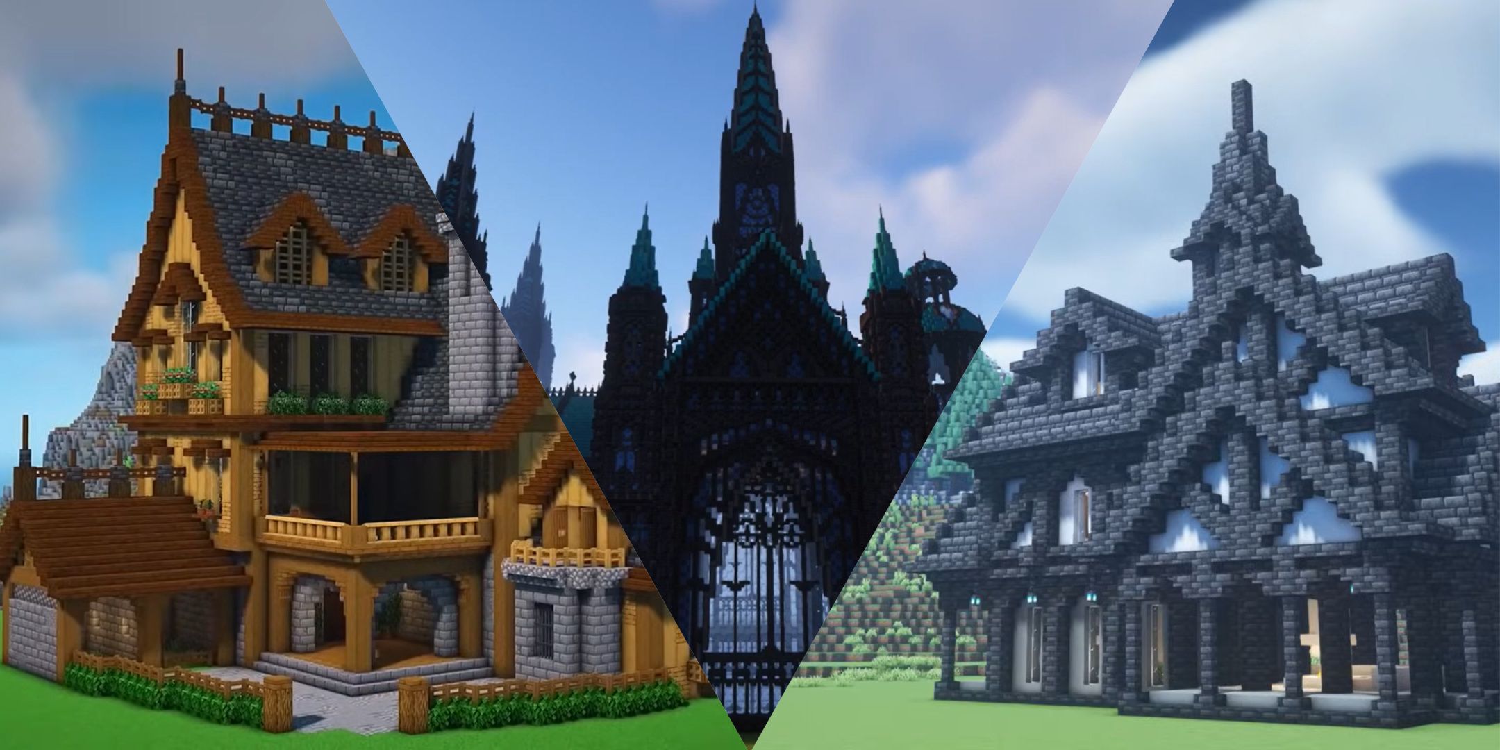 Best gothic house ideas in Minecraft